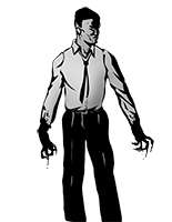 Vampire Buzinessman stock art - Goose Lord Art | DriveThruRPG