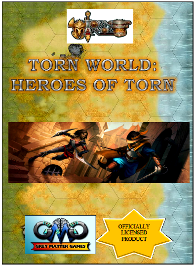 Torn World's Heroes of Torn - Grey Matter Games | Torn Armor | DriveThruRPG