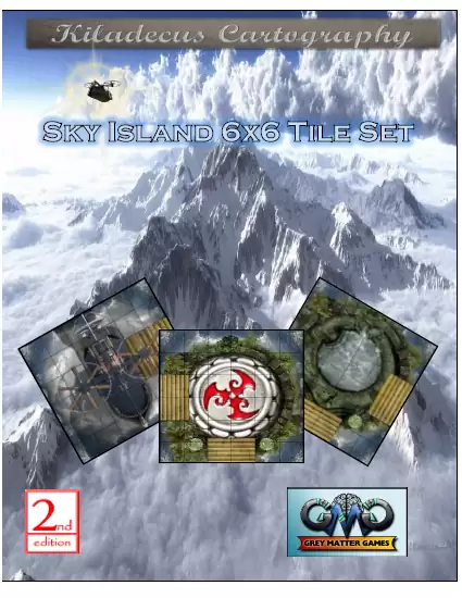 Sky Island Tile Set - Grey Matter Games | Kiladecus Cartography ...