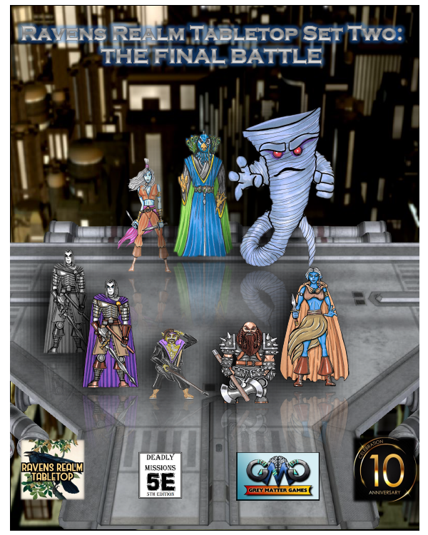 Deadly Missions 5th Edition: RAVENS REALM Set Two - Grey Matter Games ...