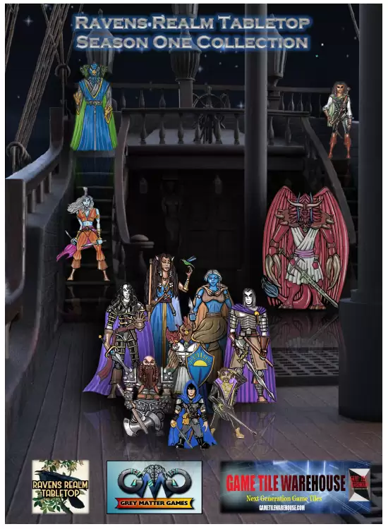 Deadly Missions 5th Edition: RAVENS REALM Season One - Grey Matter ...