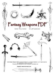 Rolemaster Fantasy Weapons - Iron Crown Enterprises | Rolemaster ...
