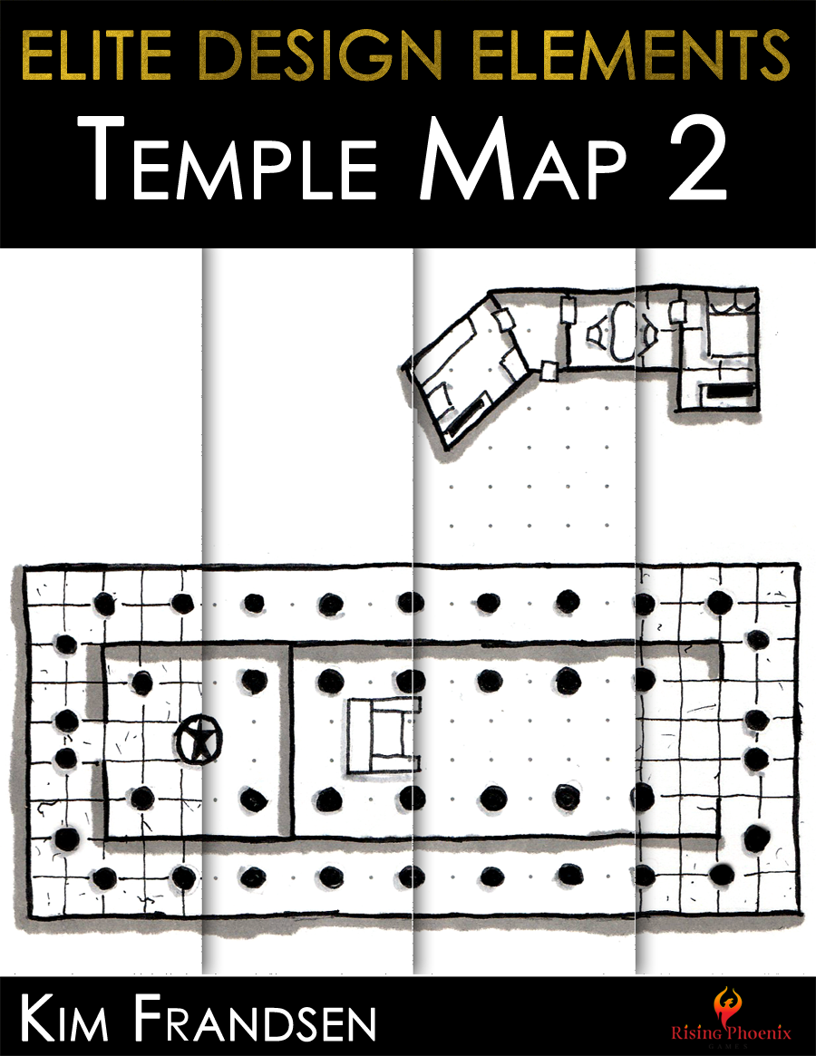 Elite Design Elements: Temple Map 2 - Rising Phoenix Games | Maps and ...