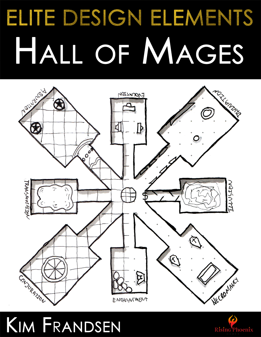 Elite Design Elements: Hall of Mages - Rising Phoenix Games | Maps and ...