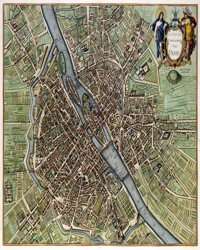 Antique Maps XXXI - Paris of the 1600's - Split Eye Productions ...