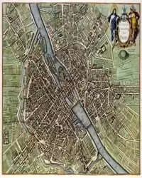 Antique Maps XXXI - Paris of the 1600's - Split Eye Productions ...