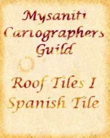 Roof Tiles Pack I: Spanish Tile - Split Eye Productions | DriveThruRPG
