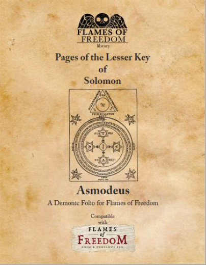 Pages from the Lesser Key of Solomon - Asmodeus - ZWEIHANDER Games ...