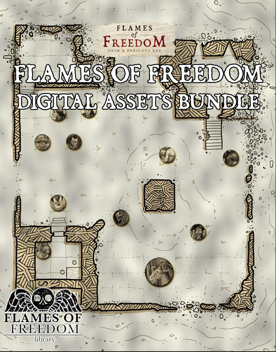 FLAMES of FREEDOM: Digital Assets TOKENS [BUNDLE] - ZWEIHANDER Games ...