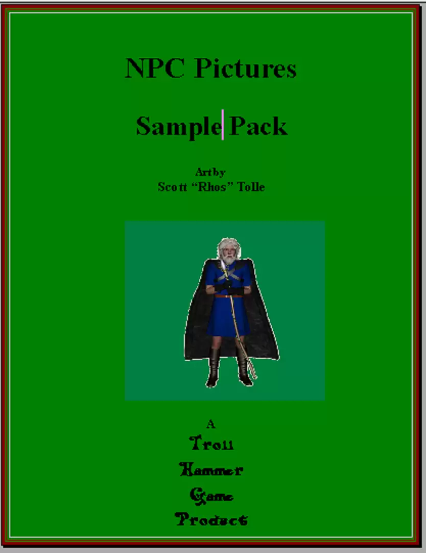 NPC Pics - sample pack - Troll Hammer Games | DriveThruRPG