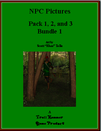 NPC Pics -Bundle 1 - Troll Hammer Games | DriveThruRPG