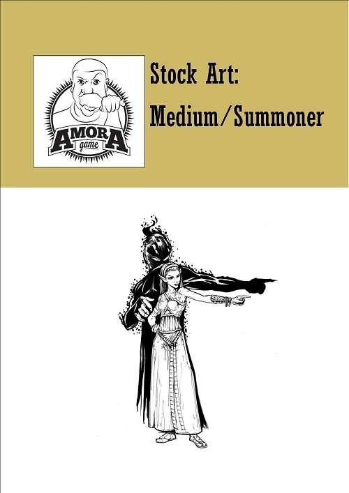 Stock Art: Medium/Summoner - Amora Game | Stock Art: Jay Sloan ...