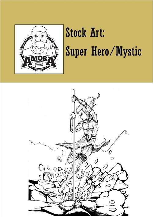 Stock Art: Super Hero Mystic - Amora Game | Stock Art: Jay Sloan ...