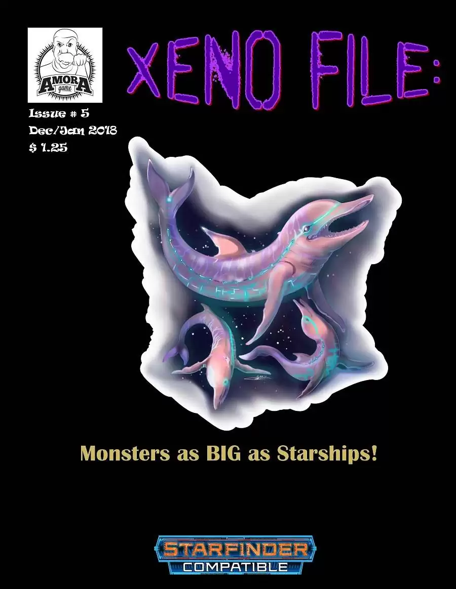 Xeno File Issue 5: Monsters as BIG as Starships! - Amora Game | Xeno ...