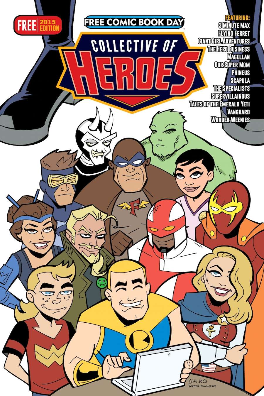 Collective Of Heroes Free Comicbook Day 2015 - Scottcomics | Collective ...