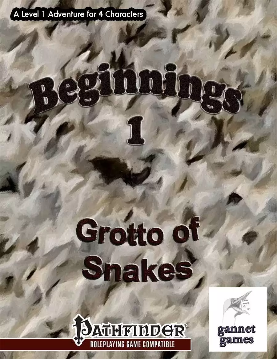 Grotto of Snakes - gannet games | DriveThruRPG