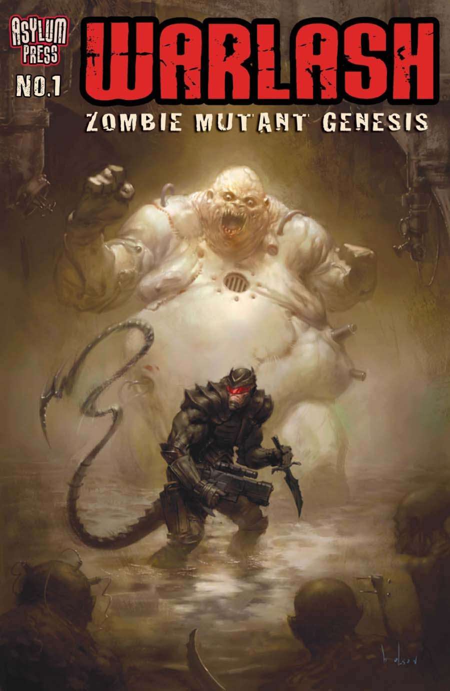 Warlash: Zombie Mutant Genesis #1 - Asylum Press | DriveThruRPG