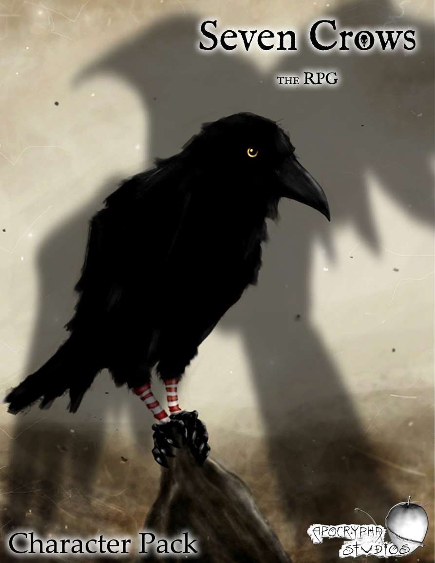 Seven Crows the RPG: Character Pack - Apocrypha Studios | DriveThruRPG