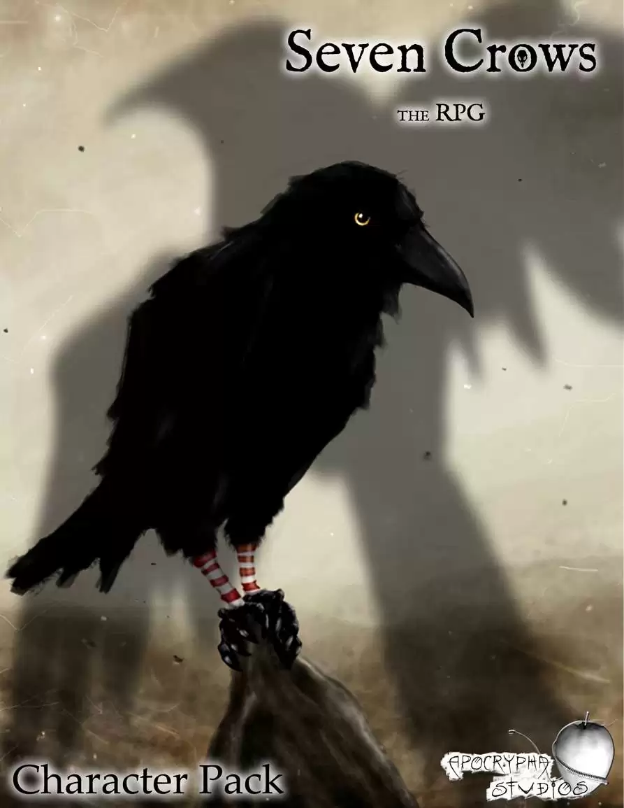 Seven Crows the RPG: Character Pack - Apocrypha Studios | DriveThruRPG