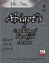 Abigot's Catalog of Fiendish Armor - Khan's Press | Khan's Press ...