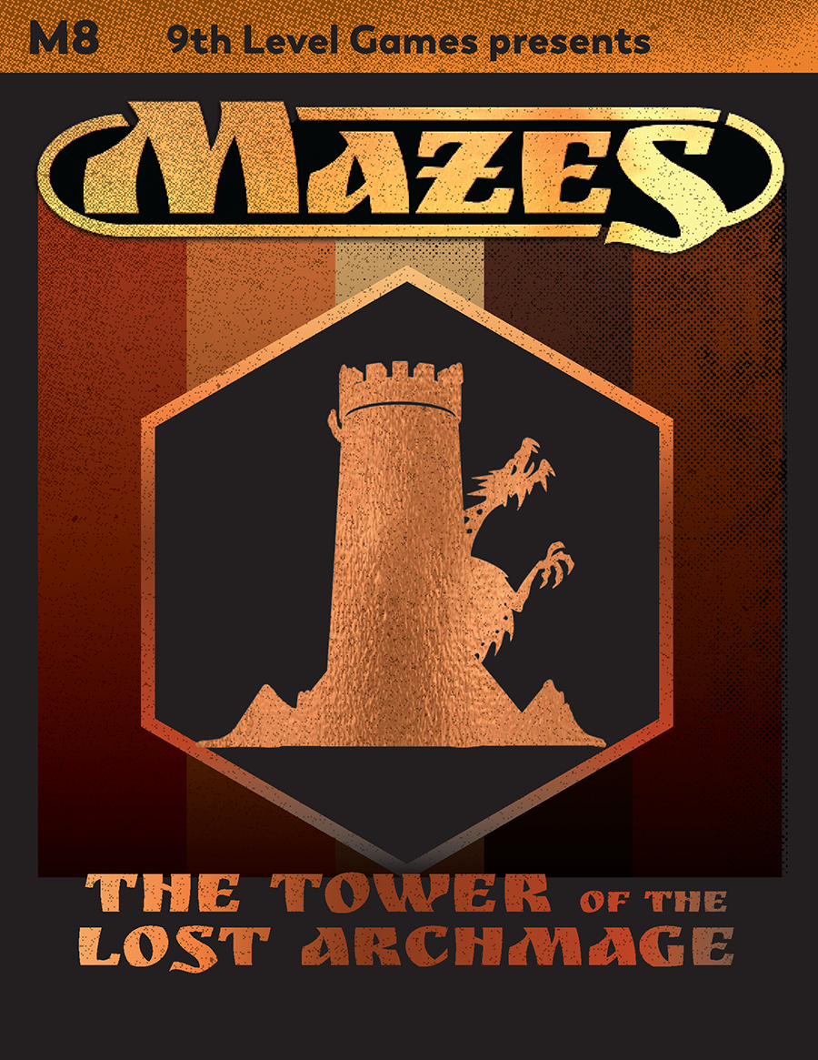 Mazes Fantasy Roleplaying Module 8: The Tower of the Lost Archmage ...