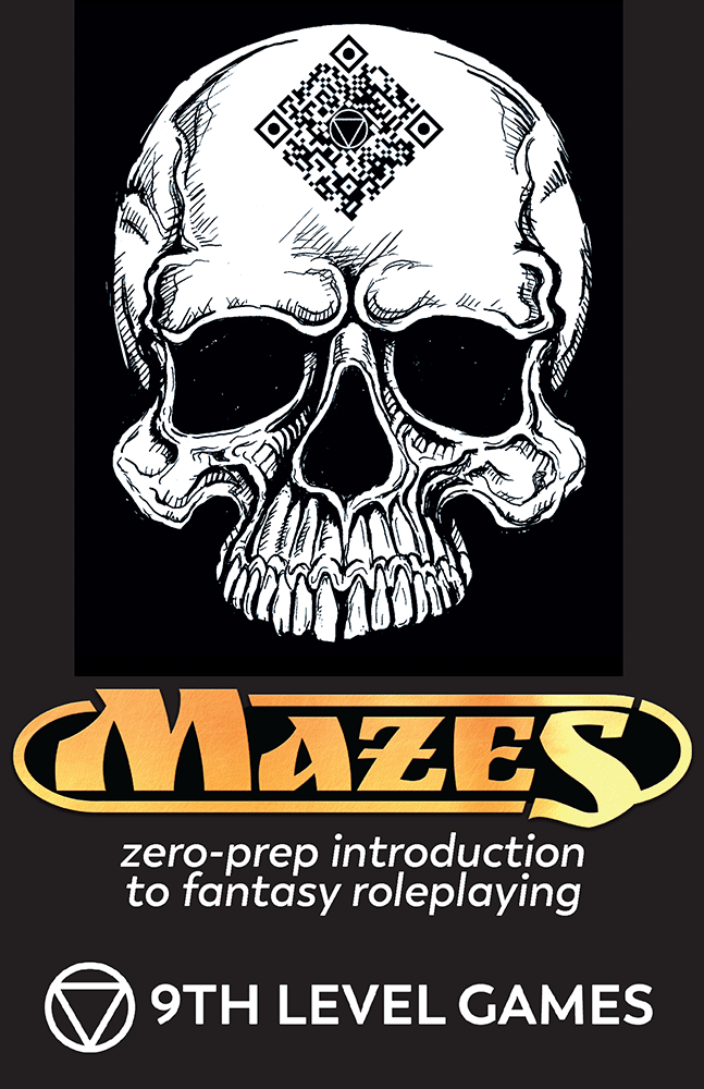 Mazes Zero Prep Introduction to Fantasy Roleplaying - 9th Level Games ...
