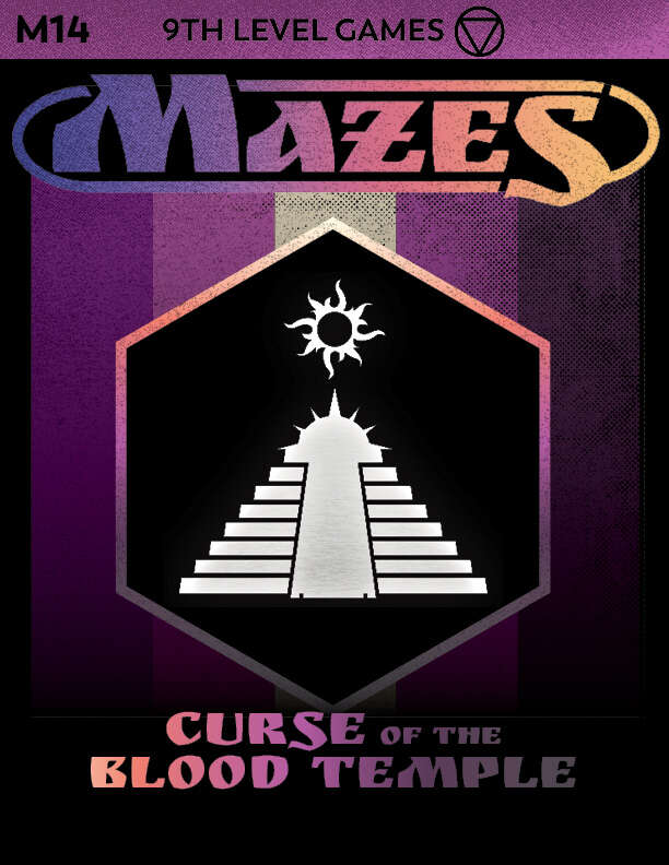Mazes Fantasy Roleplaying Module 14: Curse of the Blood Temple - 9th ...