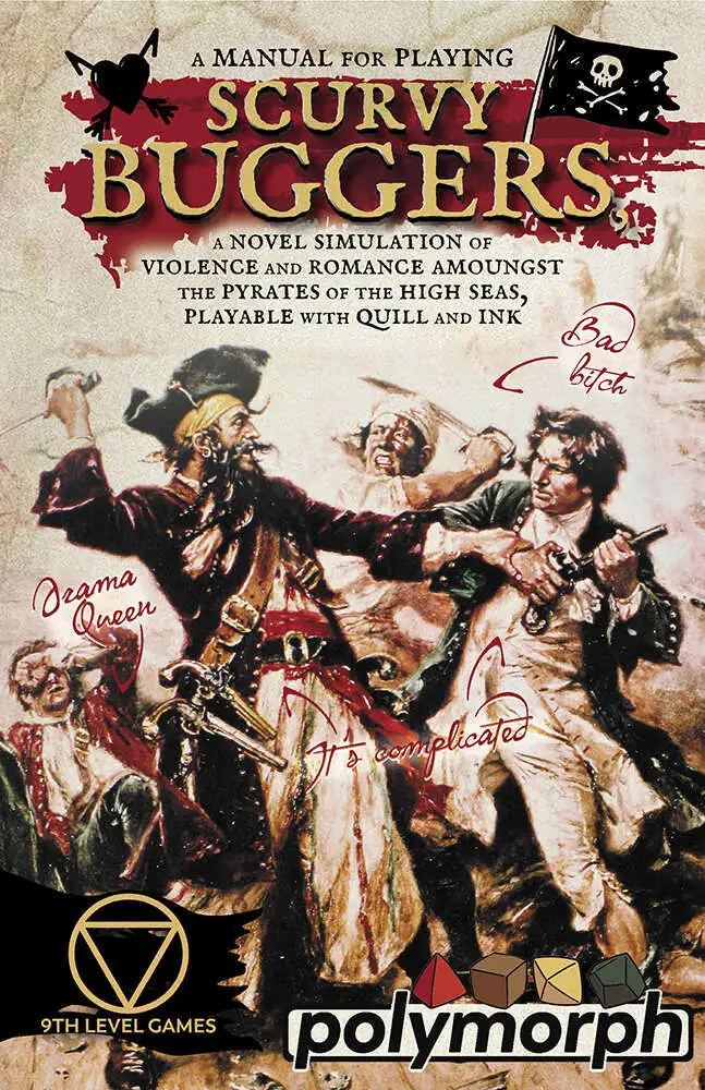 Scurvy Buggers - 9th Level Games | POLYMORPH | DriveThruRPG