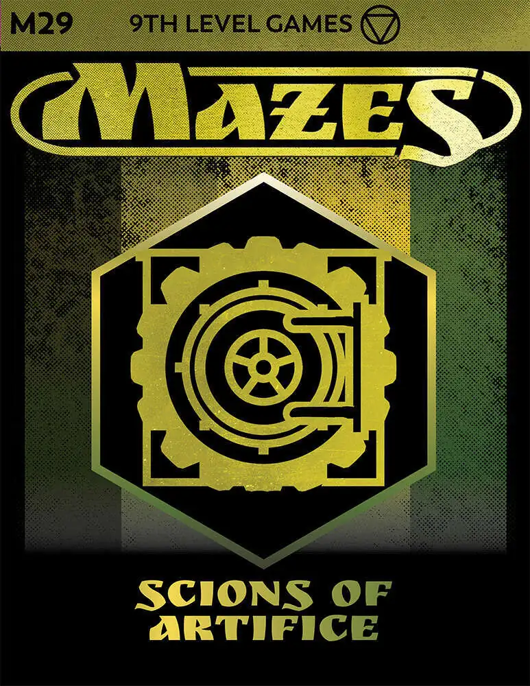 Mazes Fantasy Roleplaying Module 29: Scions of Artifice - 9th Level ...