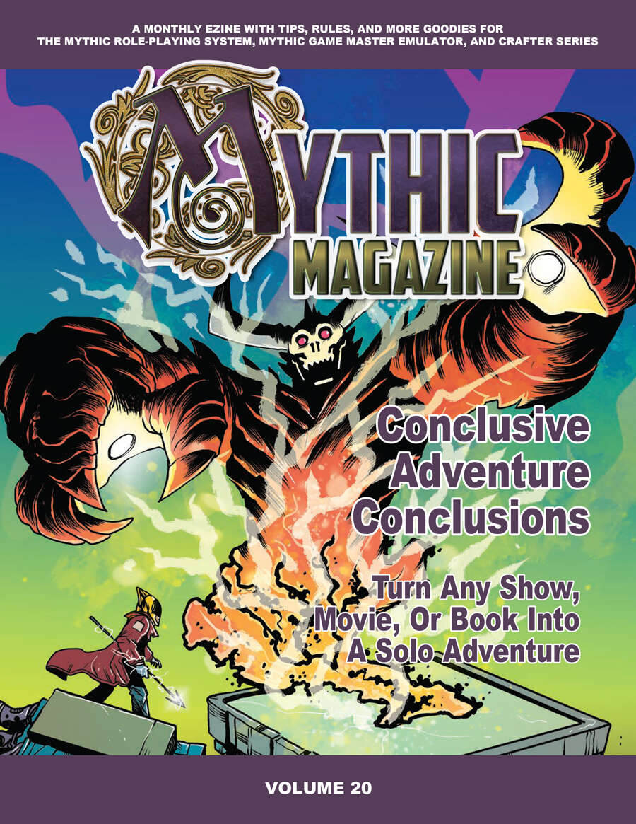 Mythic Magazine Volume 20 - Word Mill Games | Mythic Magazine ...