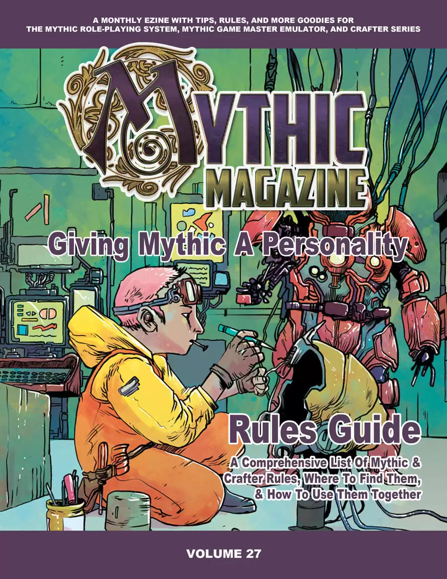 Mythic Magazine Volume 27 - Word Mill Games | Mythic Magazine ...