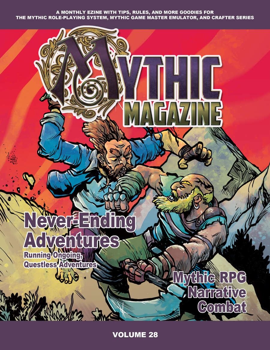 Mythic Magazine Volume 28 - Word Mill Games | Mythic Magazine ...