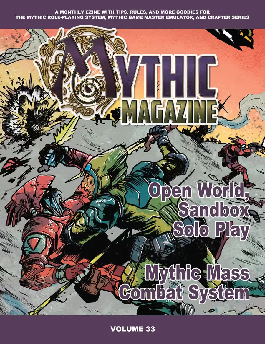 Mythic Magazine Volume 33 - Word Mill Games | Mythic Magazine ...