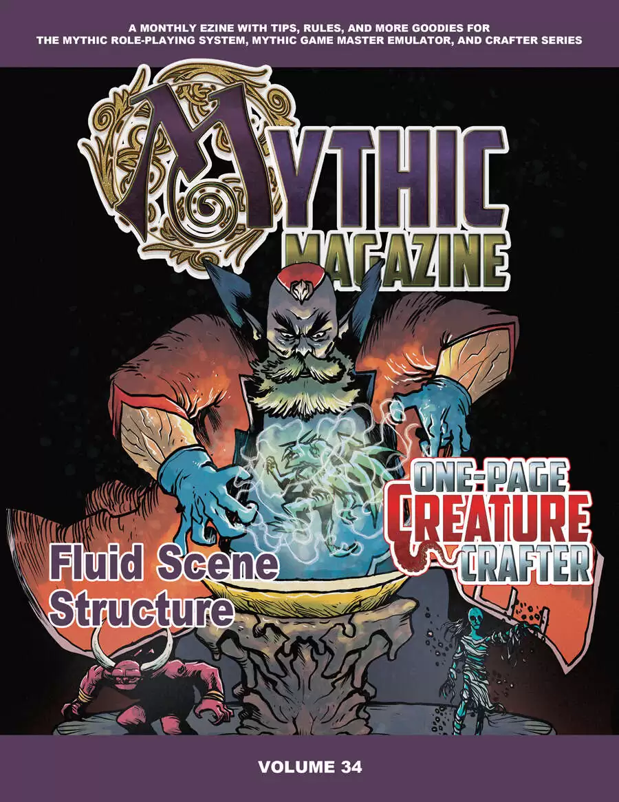 Mythic Magazine Volume 34 - Word Mill Games | Mythic Magazine ...