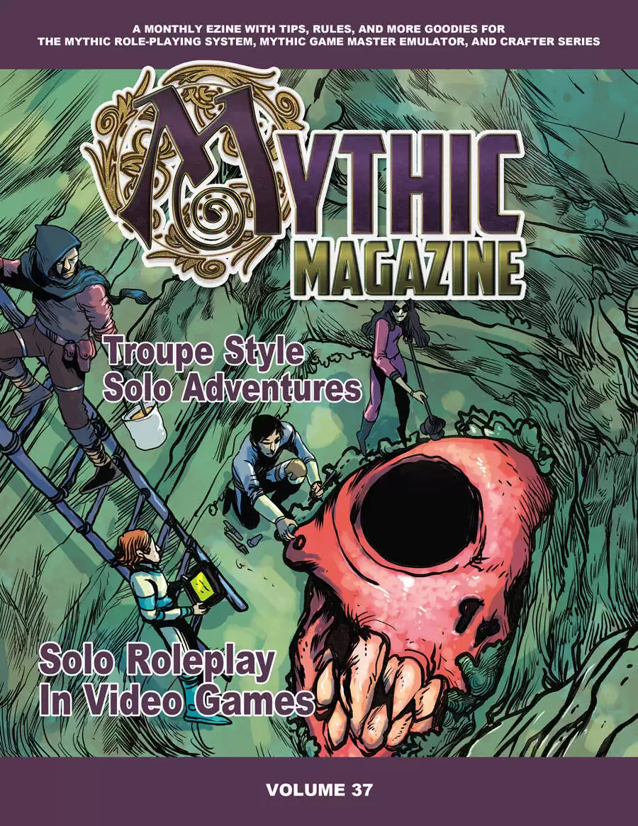 Mythic Magazine Volume 37 - Word Mill Games | Mythic Magazine | DriveThruRPG