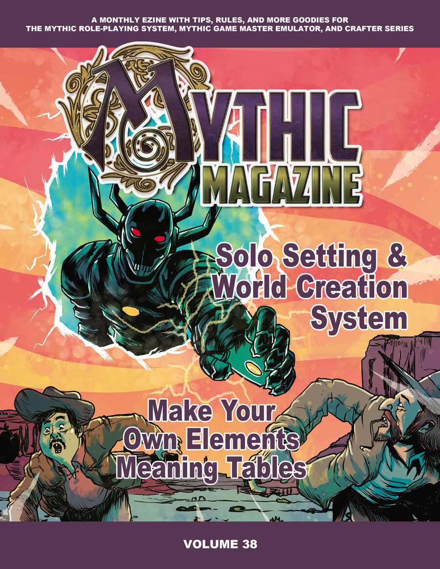 Mythic Magazine Volume 38 - Word Mill Games | Mythic Magazine ...