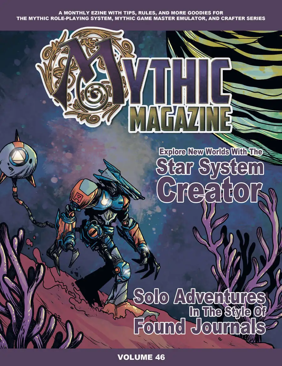 Mythic Magazine Volume 46 - Word Mill Games | Mythic Magazine ...