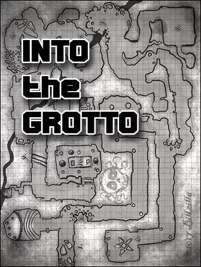 Into the Grotto Dungeon - bill stanton | Dungeons and Maps | DriveThruRPG