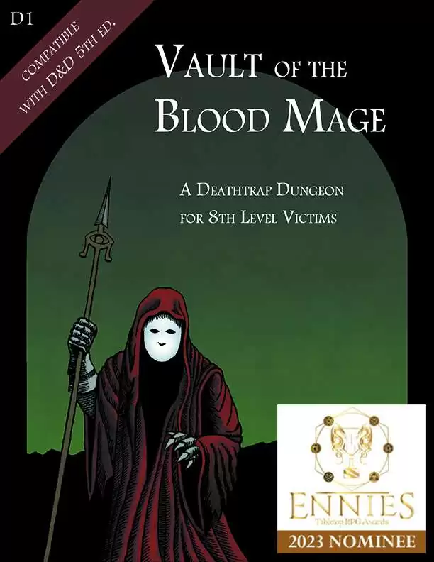 Vault of the Blood Mage - Crypt Thing Press | DriveThruRPG