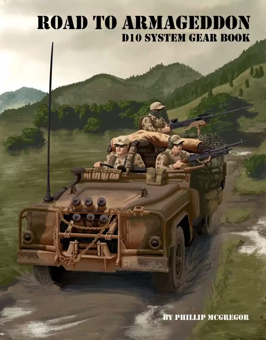 Road to Armageddon: Gear Book - Phalanx Games Design | Road to Armageddon | DriveThruRPG
