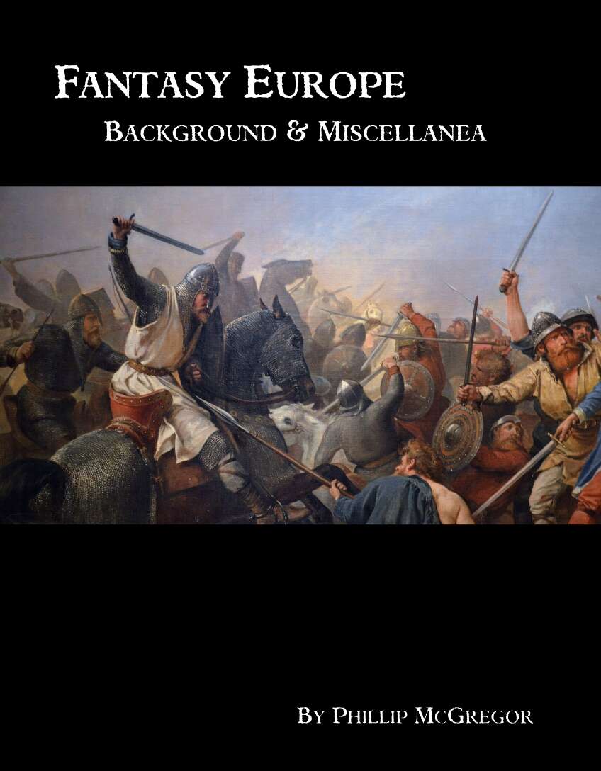 Fantasy Europe - Phalanx Games Design | DriveThruRPG