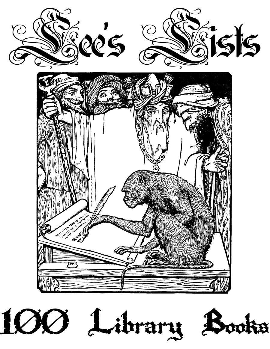 100 Library Books - Lee's Lists | Lee's Lists | Treasure | Words ...