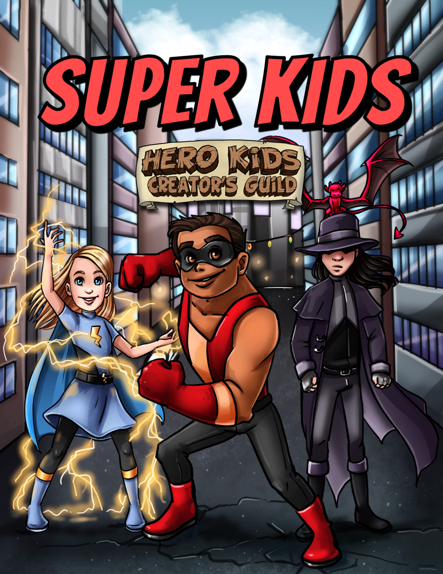 Super Kids - Adventure Template - Hero Forge Games | Conrad Evanshire ...