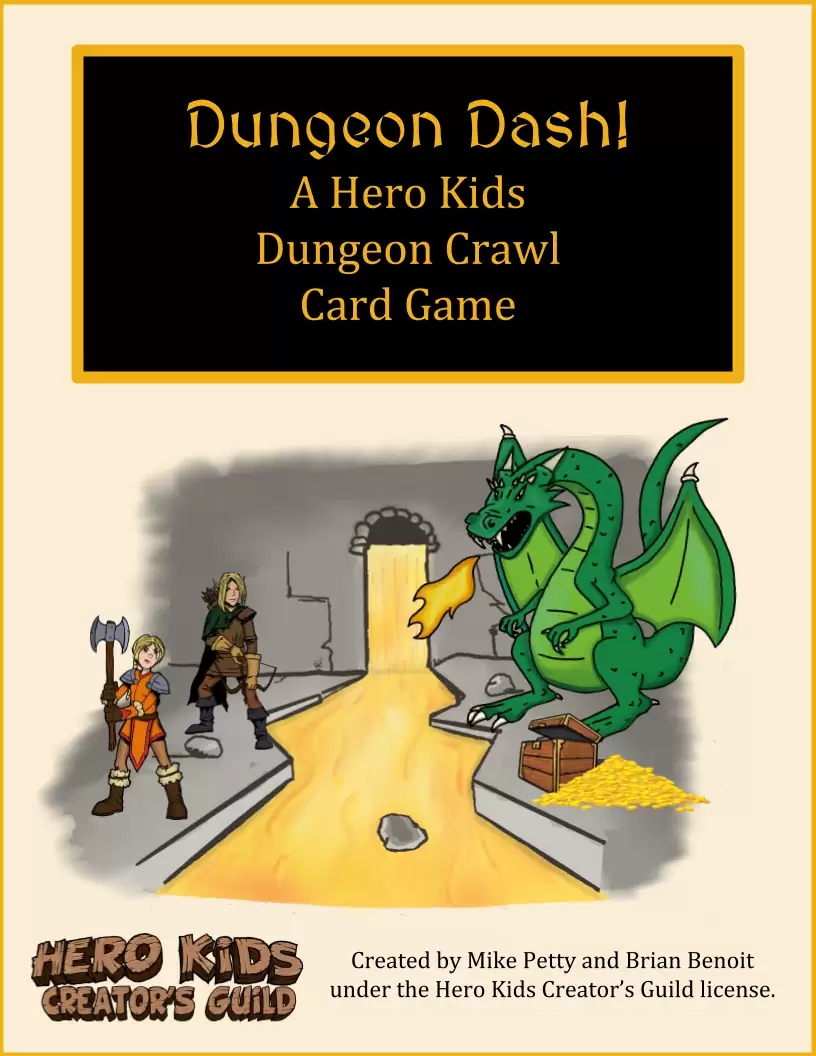 Dungeon Dash - A Hero Kids Dungeon Crawl Card Game - Hero Forge Games ...