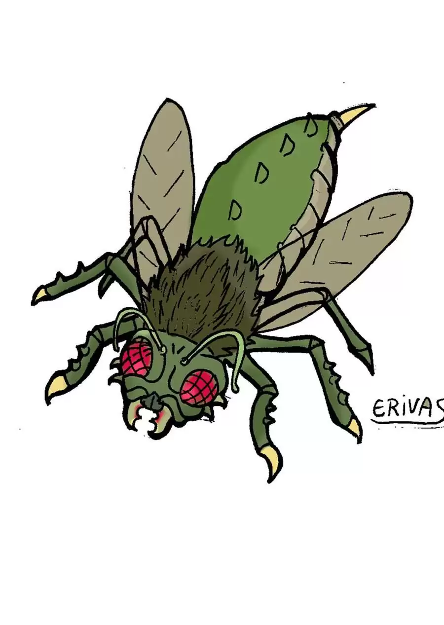 RPG Stock Art - giant fly - Hero Forge Games | DriveThruRPG