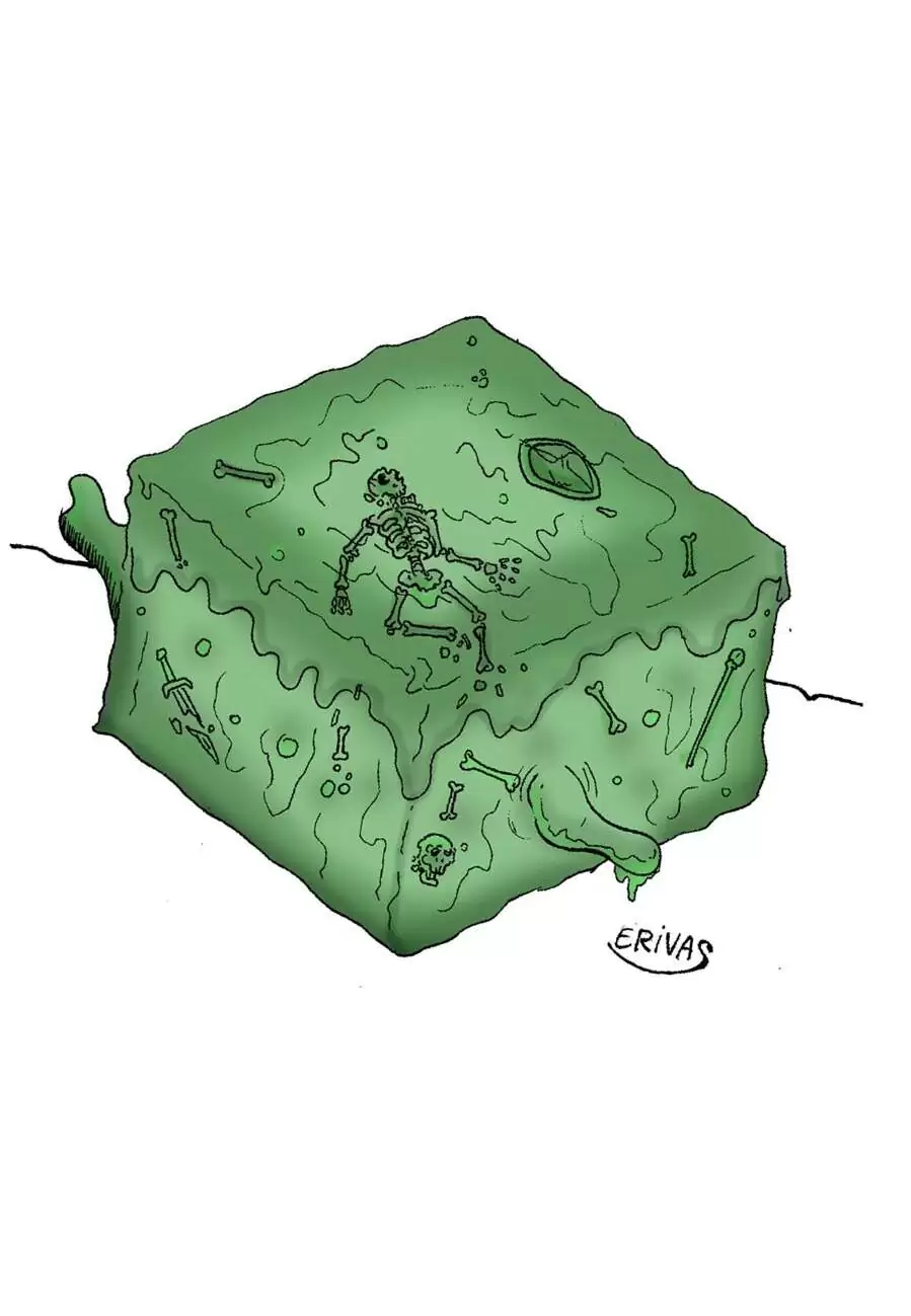 RPG Stock Art - gelatinous cube - Hero Forge Games | Hero Kids Creator ...