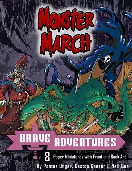 Brave Adventures - Monster March - Brave Adventures | TTRPG Paper Minis ...