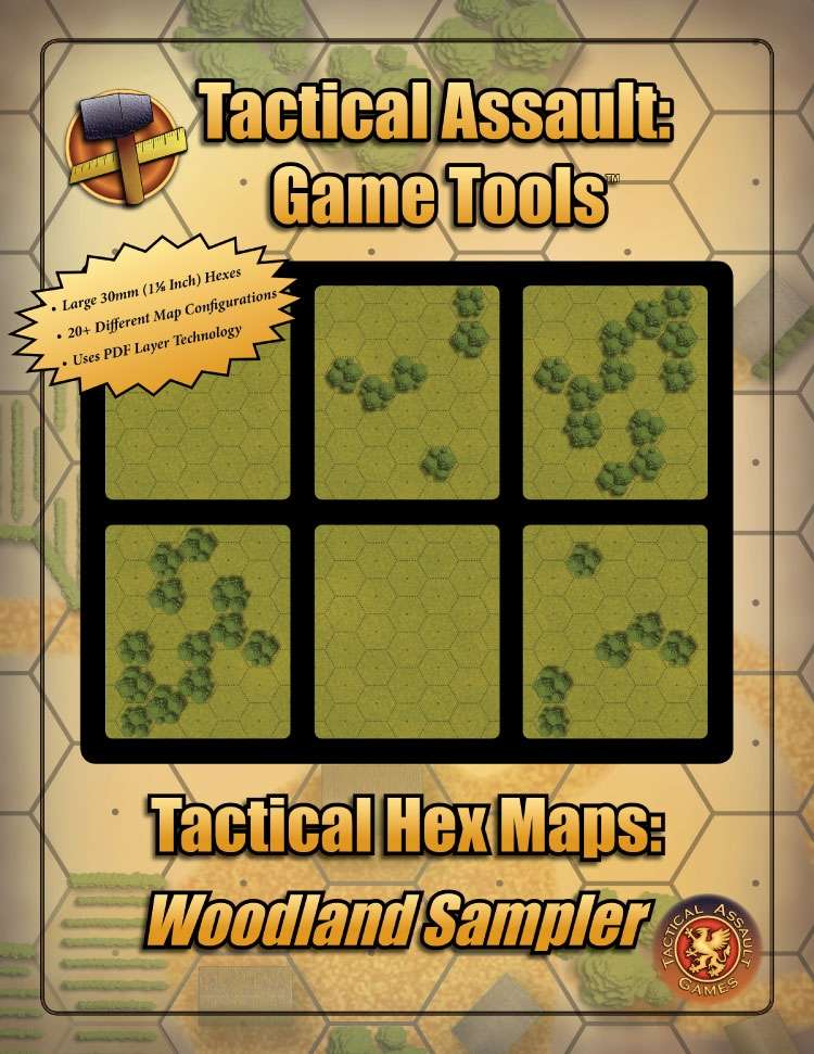 Tactical Hex Map-Instructions & Free Sample - Tactical Assault Games | Tactical Assault: Game ...