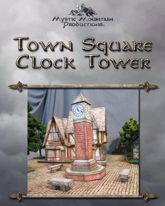 Town Square Clock Tower - Mystic Mountain Productions | DriveThruRPG