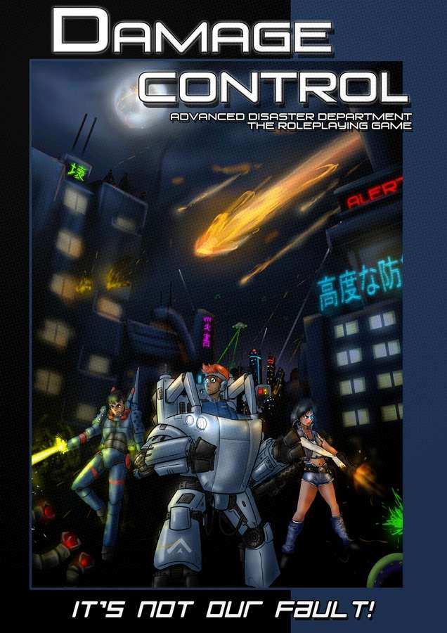 Damage Control - Newstand Press | Anime-Themed Games | DriveThruRPG